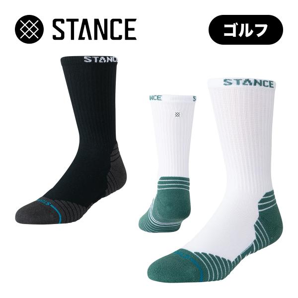 左右非対称設計でズレにくく、ラウンド中も足元がブレにくいSTANCEのゴルフモデル。土踏まずのアーチサポートが踏ん張りを支え、スイングの安定感をサポートします。前足部&amp;かかとのクッションが衝撃を緩和して疲れにくく、甲のメッシュ構造で...