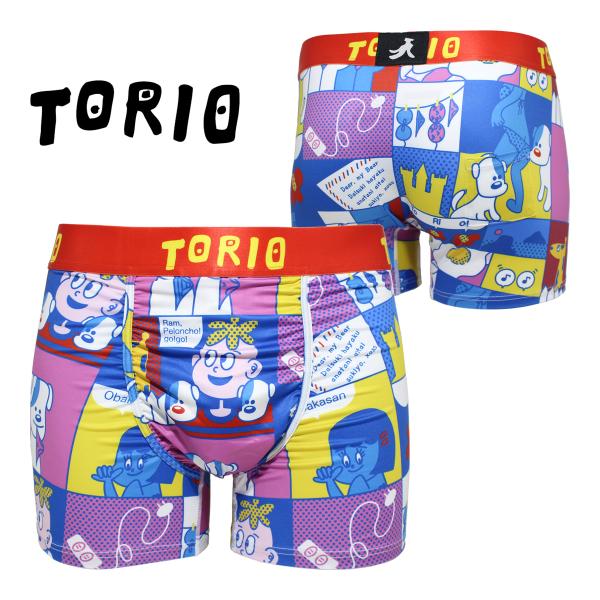 こちらの商品は蓄光プリントの無いモデルになります。ビッチライフ＝メス犬の生活・・・TORIOのマスコット犬、ペロラムをコミカルなイラストに落とし込んだTORIOらしい可愛さのあるデザインです。伸縮性のあるしっとりした肌触りのポリエステル素材...