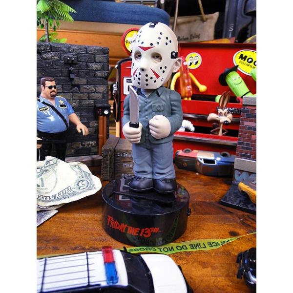 映画モノを得意とするボビングヘッドでおなじみのメーカー、NECA社から太陽光で電力を得てユラユラと体を揺らす「ボディノッカー」シリーズがリリースされました。そして今回、登場したのはホラー界のカリスマキャラことジェイソン！ボビングヘッドメーカ...