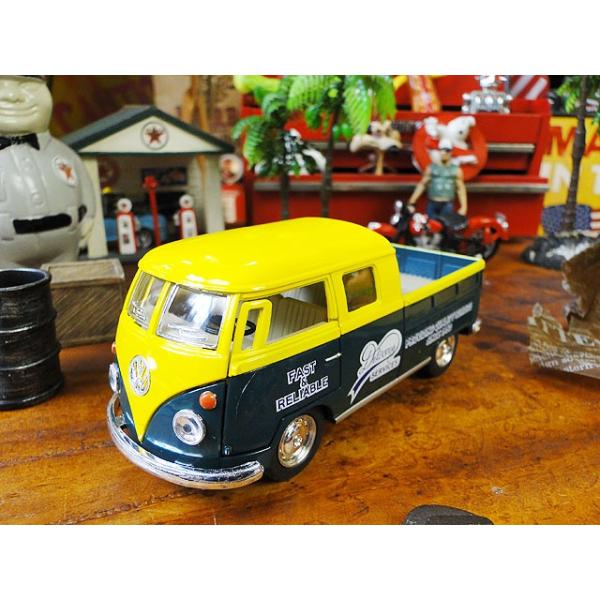 人気のワーゲンバスの珍しいタイプ、ピックアップバージョンがミニカーになってリリースされました。このタイプ2はクルマ好きにとってだけでなく、ちょっとしたスペースを飾りつけるなんてインテリア的も使えるから、とにかく幅広い層から支持を受ける車種。...