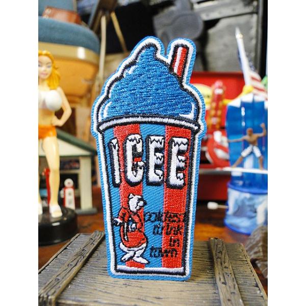アメリカ人なら誰でも知ってるフローズンドリンク、アイシー(ICEE）のオフィシャルワッペンです。昔、日本でもこれをやってるところがって、40〜50代の昭和世代なら「うわ、懐かし！」ってなる人も少なくないのでは！アメリカでは今でもド定番、誕生...