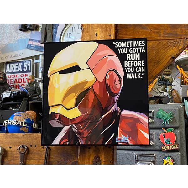 うわー　さっすがアーティスト！捉え方がメチャクチャカッコイイわ！マーベルのスーパーヒーローの中でもとりわけ人気の高いキャラアイアンマンが海外の有名アーティストによって描かれたらこうなりました。アイアンマンらしい力強さとマーベルならではの迫力...