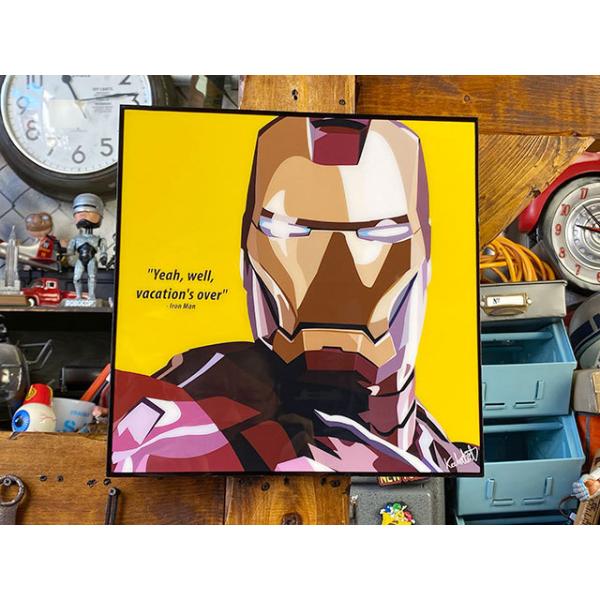 うわー　さっすがアーティスト！捉え方がメチャクチャカッコイイわ！マーベルのスーパーヒーローの中でもとりわけ人気の高いキャラアイアンマンが海外の有名アーティストによって描かれたらこうなりました。アイアンマンらしい力強さとマーベルならではの迫力...