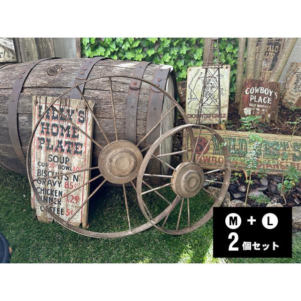 アンティークシーン作りの定番アイテム、「車輪」です。シーンにポンと置くだけで古めかしい雰囲気を周りに運んできてくれる・・・・まさに名選手！ところが、これが探してみるとなかなか見つからないんですよねーそれに本物のアンティークだと高価で気軽に手...