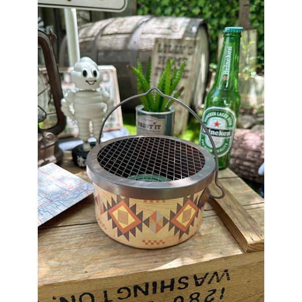 ネイティブアメリカンのトライバル柄を落とし込んだ・・・・蚊取り線香置きです。庭先で長く長時間効果を発揮したいって時にはやっぱりこの渦巻き型の蚊取り線香が重宝するもんね！そこで、蚊取り線香置きをホームセンターに探しに行くもやっぱりあのブタのヤ...