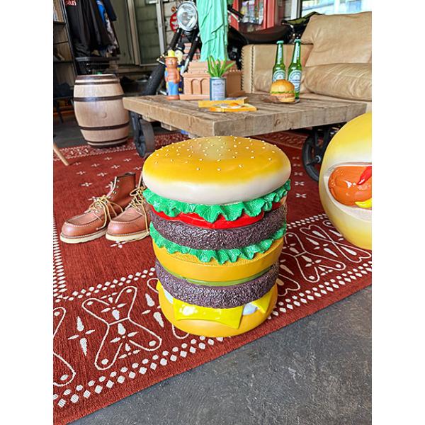 ハンバーガーのグッズを見かけるとついつい足が止まっちゃうのはアメリカ好きなら誰でも！これまで色んなハンバーガーグッズをお届けしてきましたが中でもコイツの存在感はハンパないからねーダブルのパティをゴマ付きバンズで挟んだ・・・・デリシャスな見た...