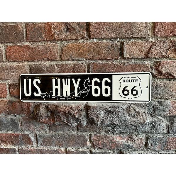 アメリカの街を車で走ってると目にするストリートサインのルート66バージョン！「オールドアメリカ」をテーマにシーンをディスプレイする時にはルート66は絶対に外せないシンボルだからねーこちらはイリノイ州シカゴからLAへと続く約4000kmのロー...