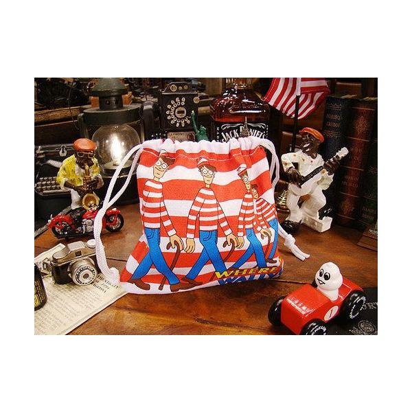 アメリカってロゴを見るだけでワクワクさせてくれるね！個性的なカンパニーロゴをキンチャク袋にした人気商品がコチラ！そうそう、子供の頃に使ってたあの左右のヒモをギュッと絞って使うおなじみのヤツです。カバンの中に小物を入れる時は、こういうので小分...