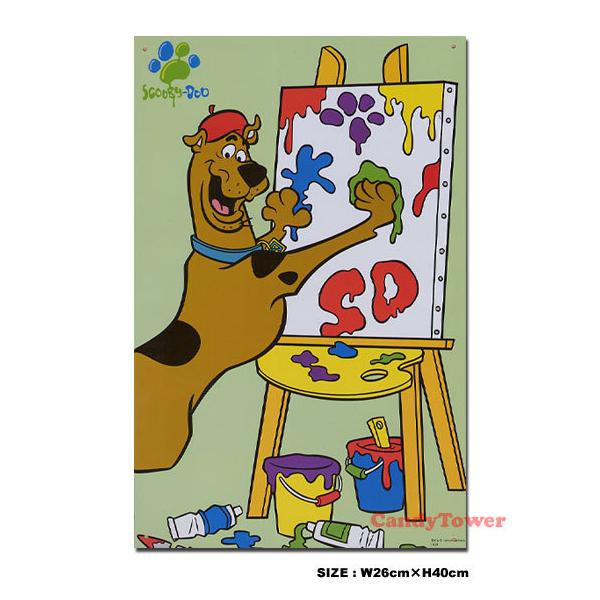 アメリカで22年間も放送され続け今なおアメリカ国民に愛されている超ロングヒットのあのアニメ「スクービー・ドゥー」がブリキ看板になって日本にやって来ました！近頃アメリカで実写化した映画が上映され全米で大ヒットを記録！日本では70年代に「弱虫ク...