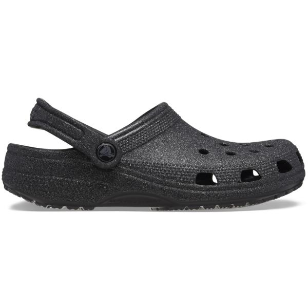 【送料無料】【返品のみ可】※北海道・沖縄は除く【交換不可】 ■ブランド：crocs(クロックス)■モデルNo：Classic Glitter Clog Black Glitter/205942■カラー：Black Glitter（ブラックグ...