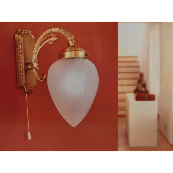 シャンデリア電球40W　E17　電球付ガラスセード幅130ｍｍ　高さ290ｍｍ　重量0.8ｋｇガラスセード取付穴寸法　縦67/横83.5ｍｍ電球型蛍光灯D10形40W形使用可（プルスイッチなし）※商品によって長期在庫品もある為、未使用品には...