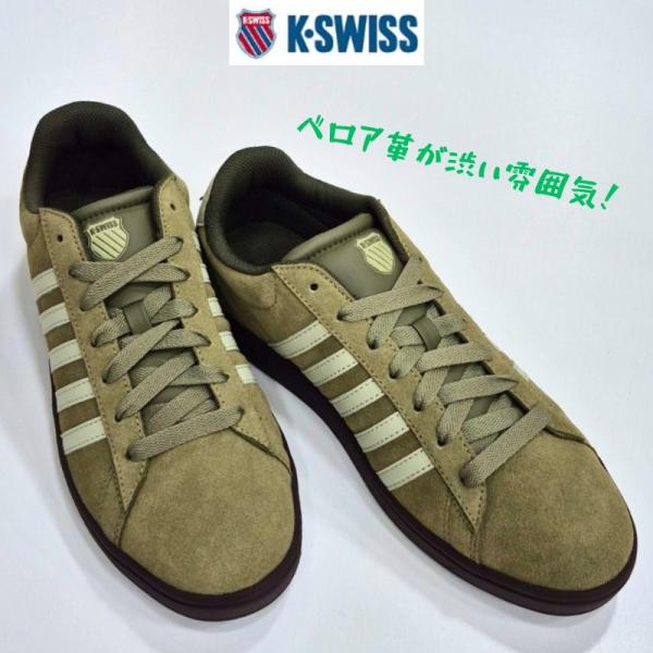 K-SWISS コート タイブレーク2 スエードCOURT TIEBREAK2 SDEケースイス メンズ ベロア ローカットです。天然皮革起毛/合成皮革製の コートタイプです。いろいろな ファッションに使えそうです。サイズ感としては、まあま...