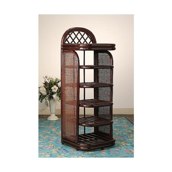 サイズ：幅31×奥行30×高さ83cm素材：籐（ラタン）曲線美が魅力のエレガントなスリッパ用ラックです。トップには小物を置けるスペース付き。お花を置いたり、鍵や小物置き場として便利にお使いいただけます。幅は30cm。通気性がよく、ほこりが溜...