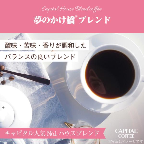 コロンビア、ブラジル等を程良くブレンド。酸味・苦味・香りが調和され、コクのありスッキリしている、バランスの良いブレンドです。香り：◎◎◎コク：◎◎◎◎酸味：◎◎◎苦味：◎◎◎内容量：200g 袋(粉または豆をお選びいただけます)