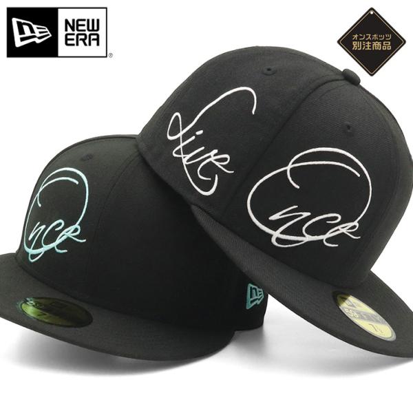 ニューエラ キャップ NEW ERA CAP 59FIFTY ベースボールキャップ メンズ レディース 帽子 ONSPOTZ 別注 YOLO 黒 ブランド おしゃれ かっこいい 人気 春 夏 秋 冬 オールシーズン ニューエラー 大きい 小...