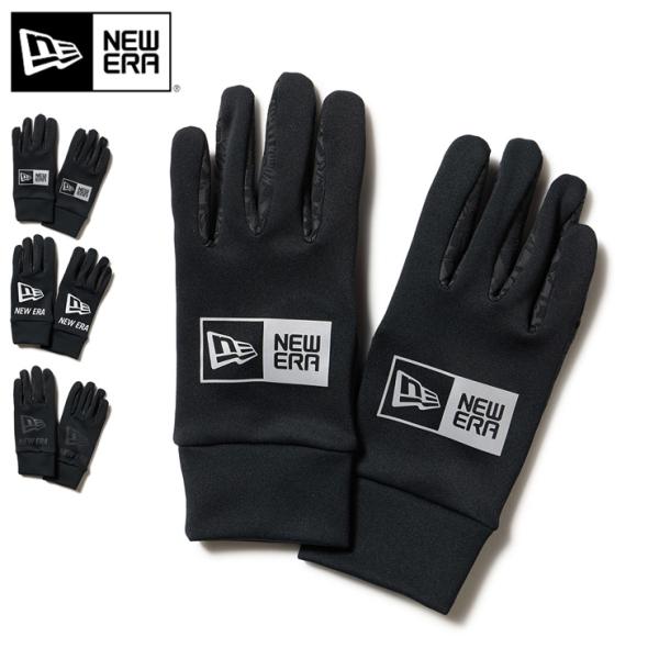 ニューエラ 手袋 NEW ERA 雑貨 グッズ メンズ レディース 手袋 グローブ 黒 人気 ブランド おしゃれ かっこいい ニューエラー 正規品 メーカー 防寒 秋 冬 プレゼント ギフト 小物 ユニセックス 男女兼用 アクセサリー■Fl...