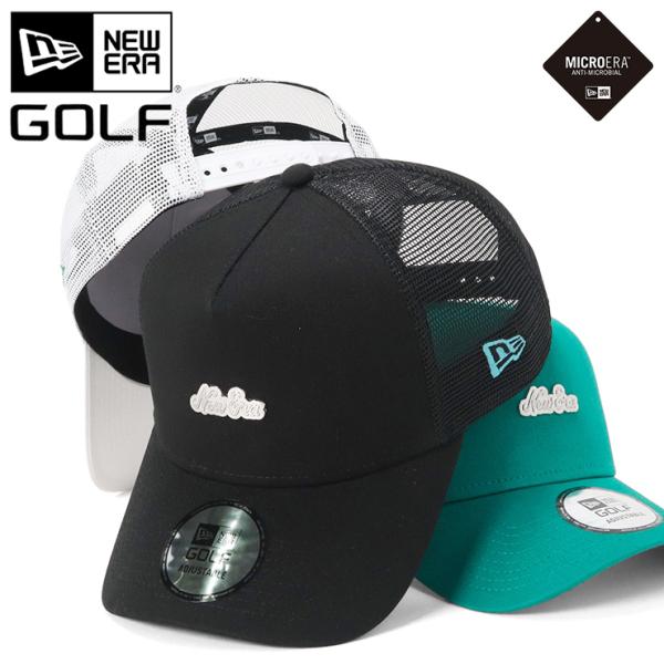 ニューエラ ゴルフ キャップ NEW ERA GOLF CAP 9FORTY A-Frame Trucker メッシュキャップ メンズ レディース 帽子 綿 コットン 黒 白 ブランド 深め おしゃれ かっこいい 人気 春 夏 秋 冬 オー...