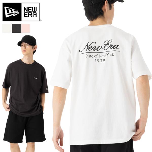 ニューエラ Tシャツ 半袖 NEW ERA クルーネック コットン 綿 黒 白 メンズ レディース ブランド おしゃれ かっこいい 人気 オーバーサイズ 春 夏 ニューエラー 正規品 大きい 小さい ユニセックス 男女兼用 ストリート■S/...