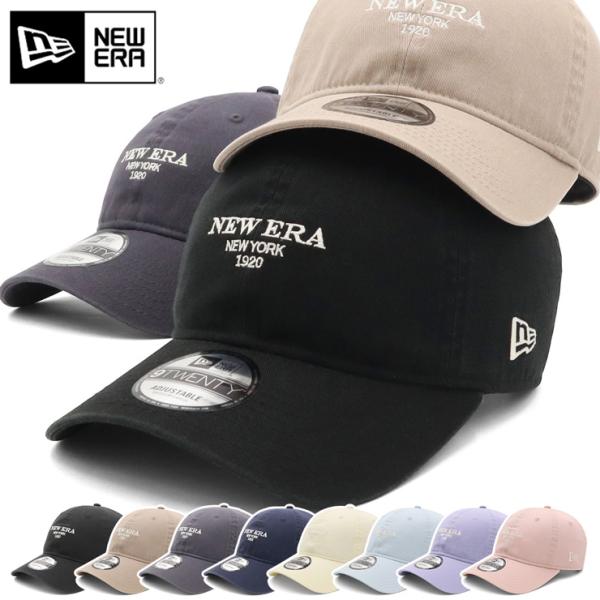 ニューエラ キャップ NEW ERA CAP 9TWENTY ローキャップ メンズ レディース 帽子 コットン 綿 黒 白 ベージュ ブランド 深め おしゃれ かっこいい 人気 春 夏 秋 冬 オールシーズン ニューエラー 大きい 小さい ...
