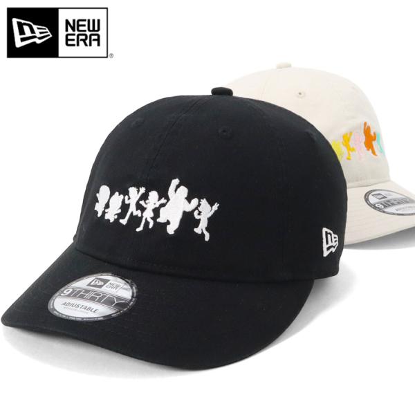 ニューエラ キャップ NEW ERA CAP 9THIRTY ローキャップ メンズ レディース 帽子 コラボ ドラえもん グッズ 黒 白 ブランド 深め おしゃれ かっこいい 人気 春 夏 秋 冬 オールシーズン ニューエラー 大きい 小さ...