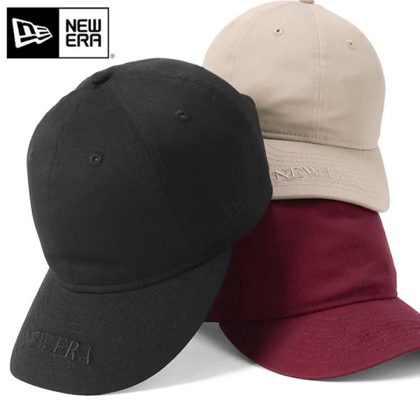 ニューエラ キャップ NEW ERA CAP 9THIRTY ローキャップ メンズ レディース 帽子 綿 コットン 黒 ベージュ ブランド 深め おしゃれ かっこいい 人気 春 夏 秋 冬 オールシーズン ニューエラー 大きい 小さい サイ...
