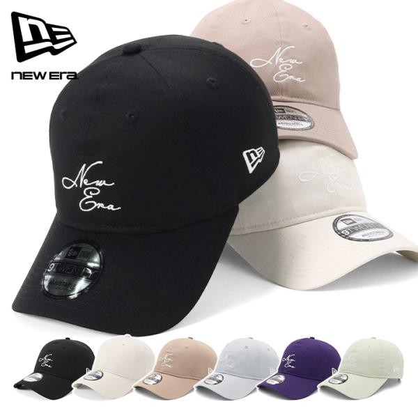 ニューエラ キャップ NEW ERA CAP 9TWENTY ローキャップ メンズ レディース 帽子 コットン 綿 黒 白 ベージュ ブランド 深め おしゃれ かっこいい 人気 春 夏 秋 冬 オールシーズン ニューエラー 大きい 小さい ...