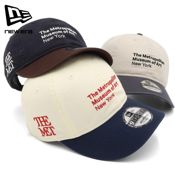 ニューエラ キャップ NEW ERA CAP 9THIRTY ローキャップ メンズ レディース 帽子 コラボ メトロポリタン美術館 グッズ 白 綿 コットン ブランド 深め おしゃれ かっこいい 人気 春 夏 秋 冬 オールシーズン ニュー...