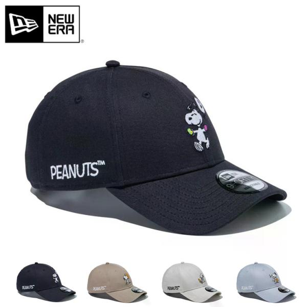 ニューエラ キャップ NEW ERA CAP 9FORTY メンズ レディース 帽子 コラボ ピーナッツスヌーピー グッズ 黒 白 ベージュ 綿 コットン ブランド 深め おしゃれ かっこいい 人気 春 夏 秋 冬 オールシーズン ニューエ...