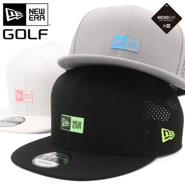 ニューエラ ゴルフ キャップ NEW ERA GOLF CAP 9FIFTY メンズ レディース 帽子 黒 白 ブランド 深め おしゃれ かっこいい 人気 春 夏 秋 冬 オールシーズン ニューエラー 大きい 小さい サイズ 調整 正規品 ...