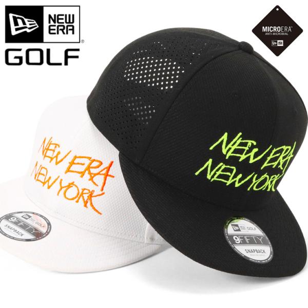 ニューエラ ゴルフ キャップ NEW ERA GOLF CAP 9FIFTY メンズ レディース 帽子 黒 白 ブランド 深め おしゃれ かっこいい 人気 春 夏 秋 冬 オールシーズン ニューエラー 大きい 小さい サイズ 調整 正規品 ...