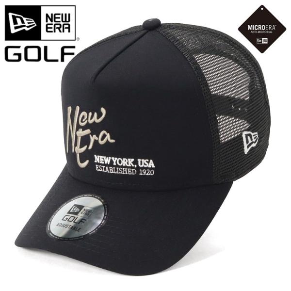 ニューエラ ゴルフ キャップ NEW ERA GOLF CAP 9FORTY A-Frame Trucker メッシュキャップ メンズ レディース 帽子 ナイロン 黒 ブランド 深め おしゃれ かっこいい 人気 春 夏 ニューエラー 大きい...