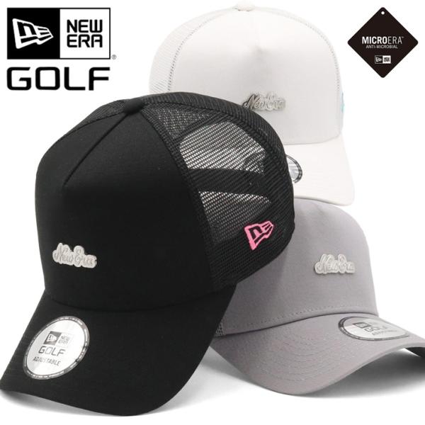 ニューエラ ゴルフ キャップ NEW ERA GOLF CAP 9FORTY A-Frame Trucker メッシュキャップ メンズ レディース 帽子 コットン 綿 黒 白 ブランド 深め おしゃれ かっこいい 人気 春 夏 ニューエラー...
