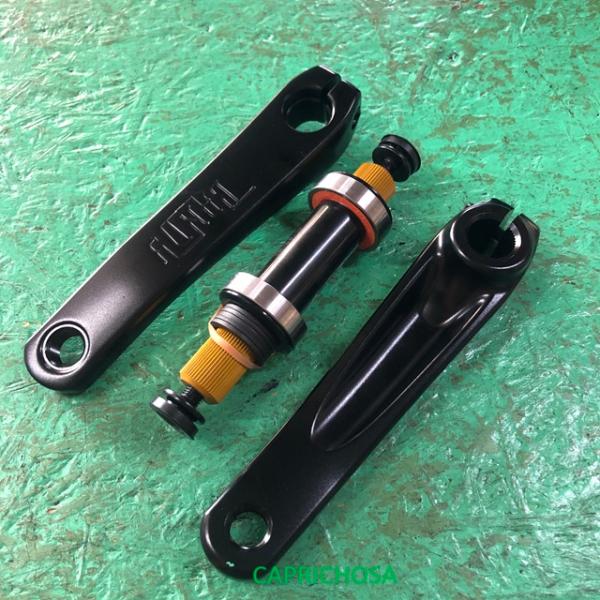 3PC ALLOY CRANK 140mm SET仕様：SPLINE 48　　　SPINDLE 19MM　　　LENGTH 140mm　　　WEIGHT 555ｇ【送料P 20 】新品商品でも、入荷時より擦り傷などが入ってるものがありますの...