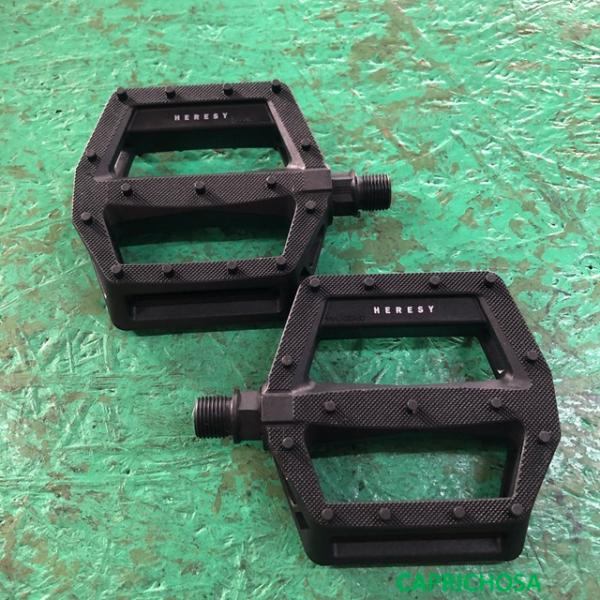 HERESY NAILS PEDAL仕様：３ＰＣクランク用です【送料P 10】新品商品でも、入荷時より擦り傷などが入ってるものがありますのでご了承ください。商品の不明な点や、掲載してない商品等、お気軽にお問合せください。