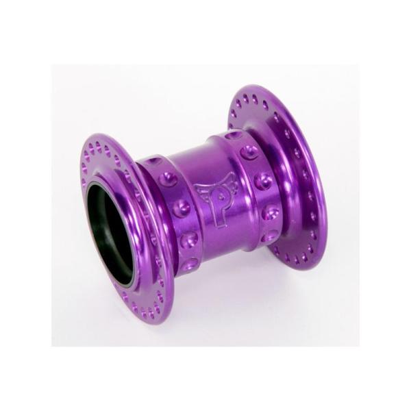 PROFILE NANKAI HAB SHELL 48H   L.PURPLE南海旧フリーコースターのアルミハブシェル　４８Ｈです【送料P 20】商品は新品ですが、写真のように塗装ムラなのか、こすれたような跡がありますので、ご理解の上、お買...