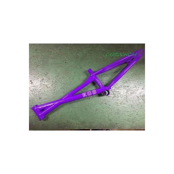 KGB PSYCHOPOWER 18.6  W/O PURPLE20インチ用仕様top tube  ：  18.6head angle  ：73.5cs  ：  13.4seat angle  ：70.6台座なしです【送料P 3601】＊新...