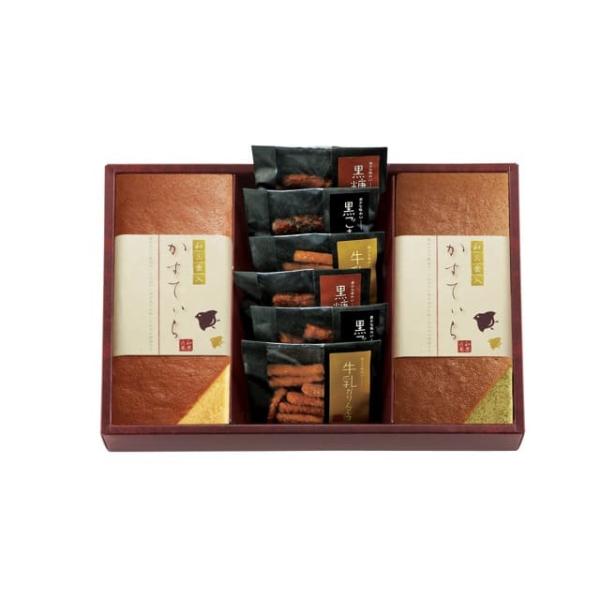 〇商品名：和菓匠菴 「ほまれ」和三盆糖入かすてぃら御詰合せ   NHMR-CJ3　（用途例等）ギフト プレゼント 贈答品 ギフトセット セット 詰め合わせ グルメギフト メモリアルギフト お返し お中元 御中元 お歳暮 お年賀 御年賀 残暑...