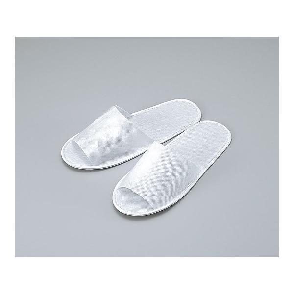 履きやすさに優れています。個包装で、衛生的です。経済的な不織布製のスリッパです。【仕様】■材質：本体／不織布、靴底／EVA（酢酸ビニル樹脂）■入数：1足/袋×100足入■全長（cm）：28■タイプ：エコノミー
