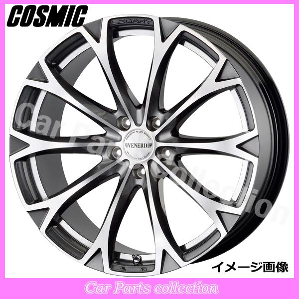 【商品名】ヴェネルディ レガート LEGART【サイズ】18インチ×8.0J【HOLE/P.C.D.】5H/114.3【INSET】43【ハブクリアランス(mm)】60【ハブ径】73φ【カラー】HYPER GRAY POLISH UNDER...