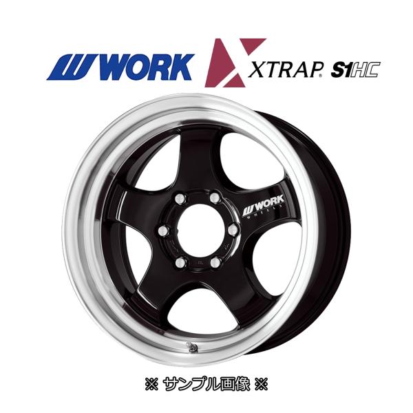 【商品名】XTRAP エクストラップ S1HC【カラー】ブラックダイヤカットリム (BRC)【サイズ】18インチ×9.0J【HOLE/P.C.D】6H/P.C.D 139.7【INSET】25●付属品：エアバルブ/ディスクステッカー[センタ...