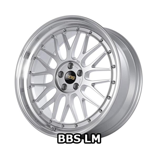 ■ホイールBBS(JAPAN) アルミ鍛造 2ピースホイール LM[サイズ] 18×9.5J 5H (5穴) PCD114.3 ボア径*[オフセット] +38(LM115)[カラー] DS-SLD 〈ディスク〉ダイヤモンドシルバー〈リム〉シ...