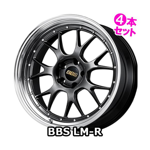 ■ホイールBBS(JAPAN) アルミ鍛造 2ピースホイール LM-R[サイズ] 21×9.0J 5H (5穴) PCD114.3 ボア径*[オフセット] +32(LM349)[カラー] DB-BKBD 〈ディスク〉ダイヤモンドブラック〈リ...