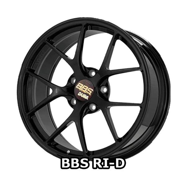 ■ホイールBBS(JAPAN) 超超ジュラルミン鍛造 1ピースホイール RI-D[サイズ] 19×8.5J 5H (5穴) PCD114.3 ボア径*[オフセット] +38(RI020) +43(RI005)[カラー] MB マットブラック...