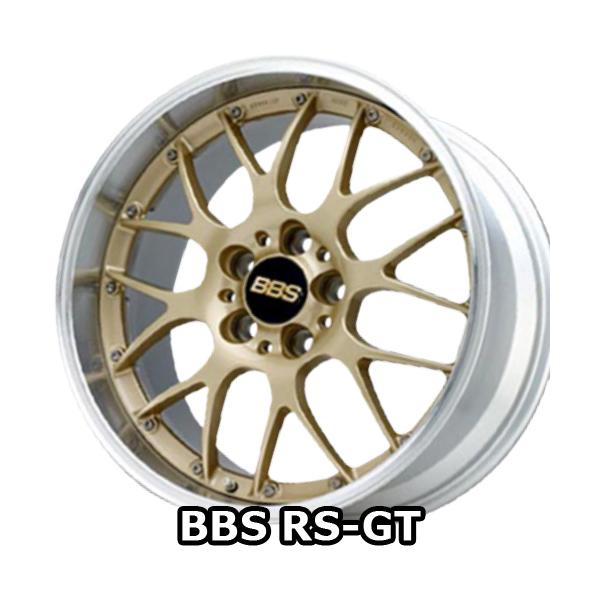 ■ホイールBBS(JAPAN) アルミ鍛造 2ピースホイール RS-GT[サイズ] 18×8.0J 5H (5穴) PCD114.3 ボア径*[オフセット] +40(RS929)[カラー] GL-SLD 〈ディスク〉ゴールド× 〈リム〉シル...