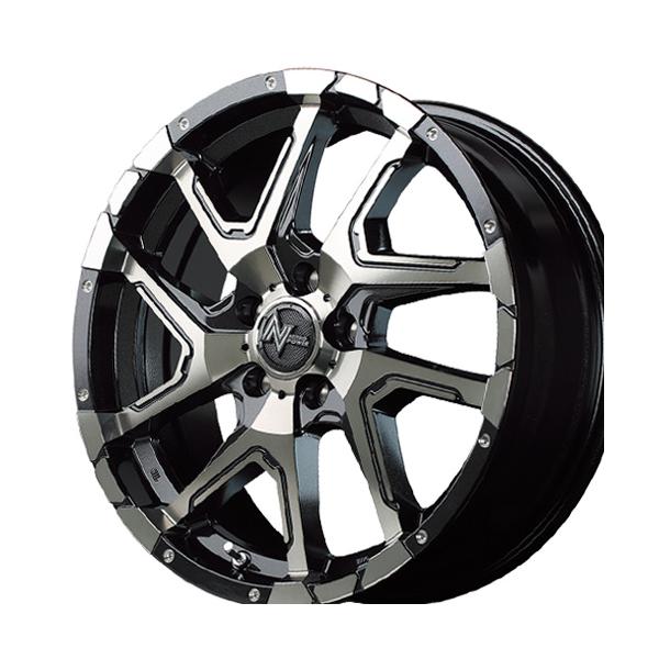 ■ホイールMARUKA NITRO POWER DERINGER / マルカ ナイトロパワー デリンジャー[サイズ] 18×7.0J 5H (5穴) PCD114.3 ボア径73.1[オフセット] +42[カラー] BMPBC ブラックメタ...