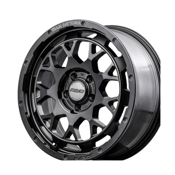 ■ホイールRAYS TEAM DAYTONA M9+ SPEC-M / レイズ チームデイトナ M9+ SPEC-M[サイズ] 16×6.0J 5H (5穴) PCD139.7 ボア径108.8[オフセット] -5[カラー] AOJ セミグ...