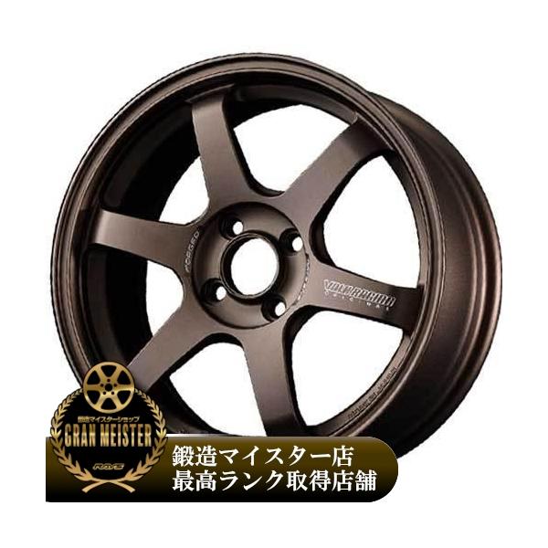 ■ホイールRAYS VOLK RACING TE37 SONIC / レイズ ボルクレーシング TE37 ソニック[サイズ] 15×5.0J 4H (4穴) PCD100 ボア径65[オフセット] +45[カラー] BR ブロンズ（アルマイ...