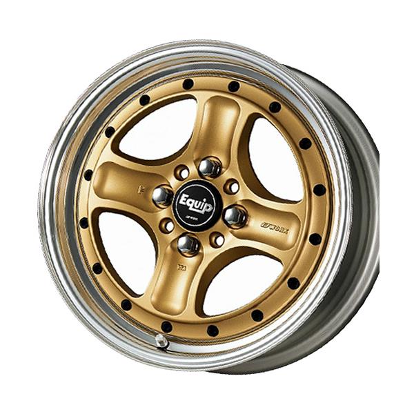 ■ホイールWORK EQUIP40 O/H / ワーク エクイップ40 オーバーヘッド[サイズ] 15×5.0J 4H (4穴) PCD100 ボア径60[オフセット] +27(Adisk) +42(Odisk)[カラー] SGL スプリン...