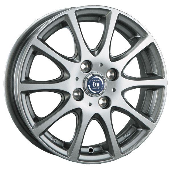 【メーカー名】LA STRADA【商品名】TIRADO ETA【メーカー品番】LETA555C43HS【自動車メーカー】トヨタ【車種】ルーミー【型式】M900A/M910A【年式】16/11〜【適合詳細】・純正ホイール サイズ(インセット)...