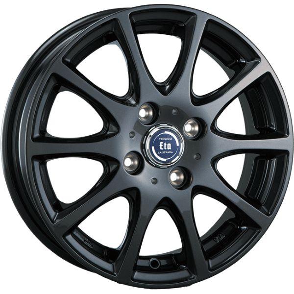 【メーカー名】LA STRADA【商品名】TIRADO ETA【メーカー品番】LETA660C42GG【自動車メーカー】ホンダ【車種】フィットクロスター【型式】GR5/6/7/8【年式】20/2〜【適合詳細】・純正ホイール サイズ(インセッ...